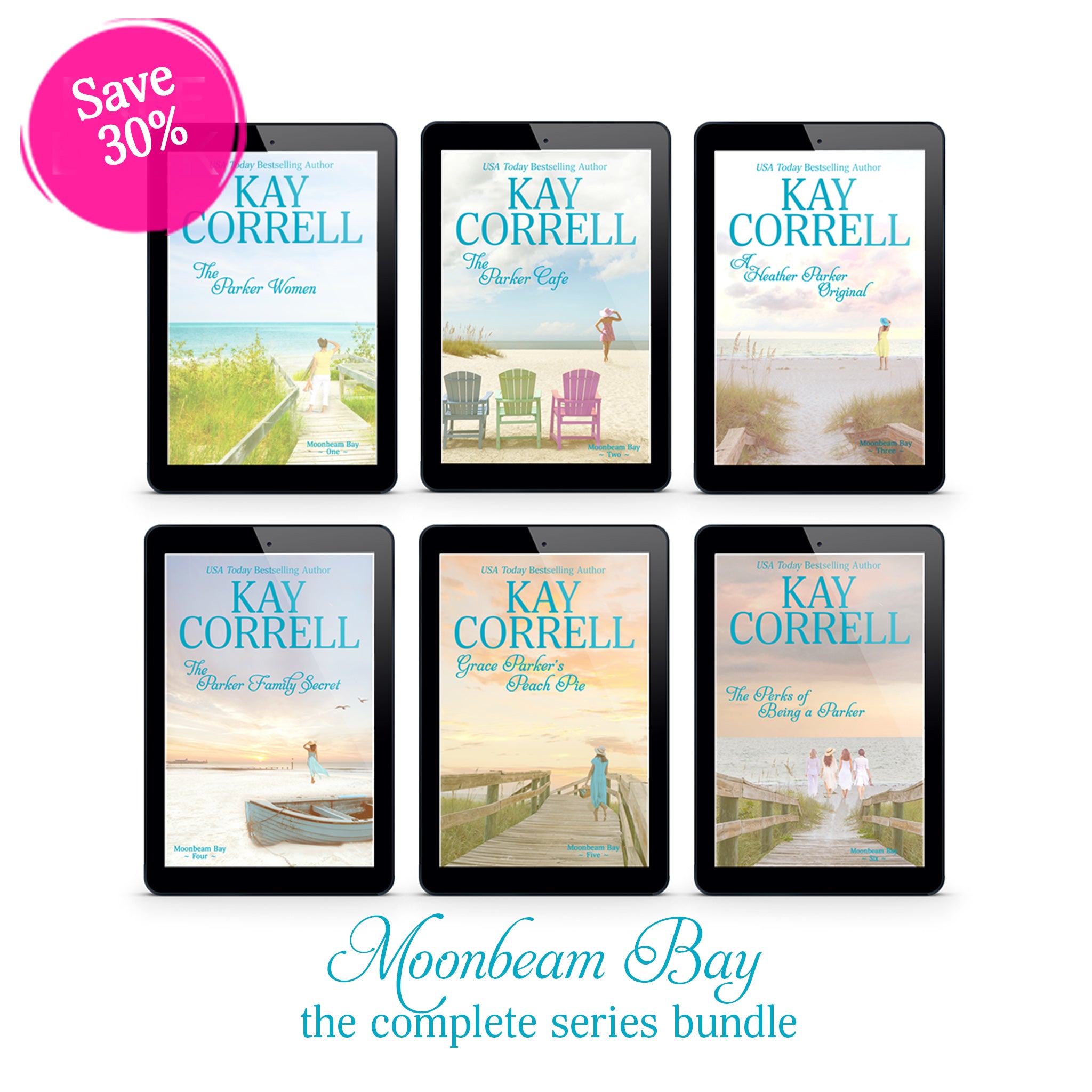 Moonbeam Bay Complete Series Bundle (EBOOKS) – Kay Correll's Shop
